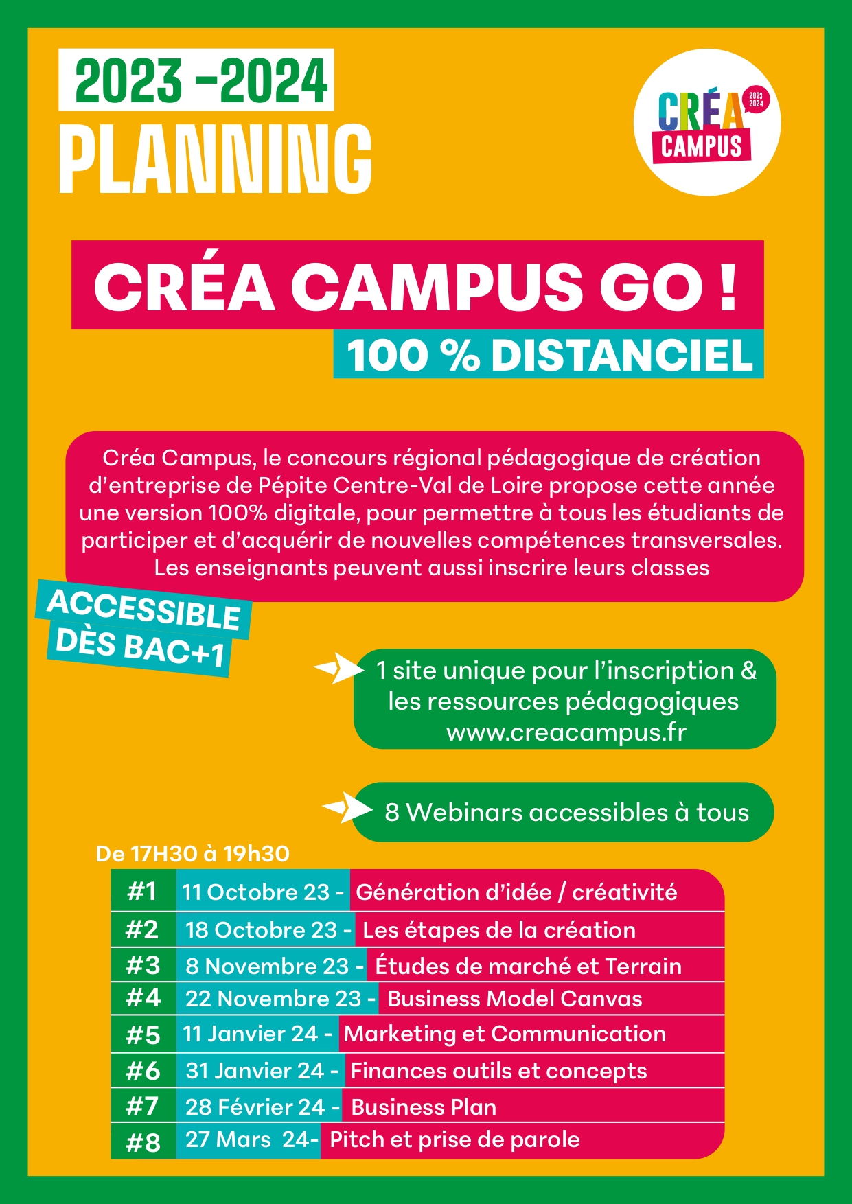 CréaCampus Go ! - Créa Campus